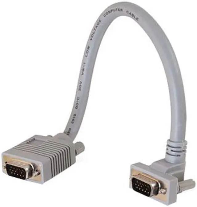 C2G 52001 VGA Cable - Premium Shielded HD15 SXGA M/M Monitor Cable with ...