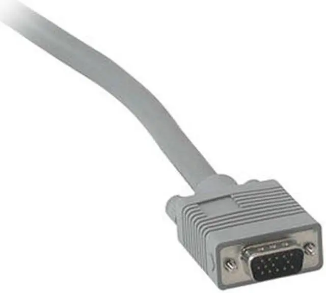 C2G 35008 50 ft. Premium Shielded HD15 SXGA M/M Monitor Cable with 45 ...