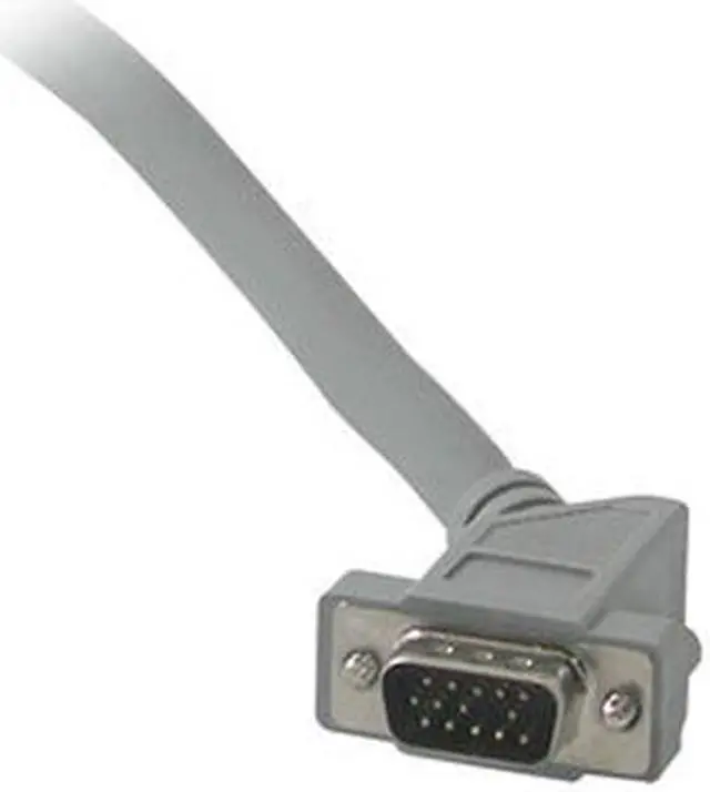 C2G 35008 50 ft. Premium Shielded HD15 SXGA M/M Monitor Cable with 45 ...