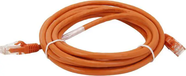 CABLES TO GO 27893 10ft Cat6 550 MHz Snagless Crossover Cable - Orange - Newegg.com