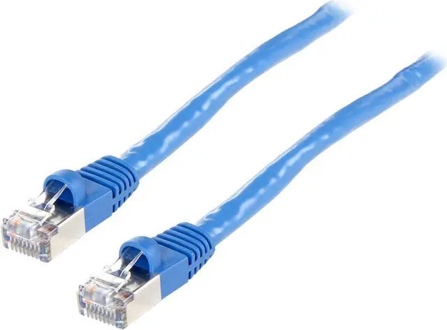 ATHENA CLH-NC5ES50-BL 50ft Cat5e STP Patch Cable, blue color, 24awg ...