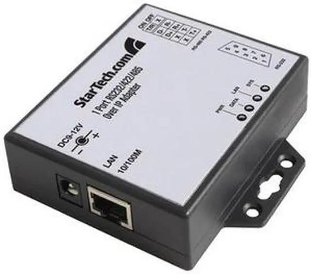 StarTech 1 Port RS-232/422/485 Serial over IP Ethernet Device Server - Newegg.com