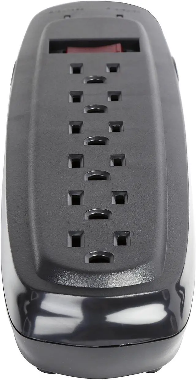 4 Feet 6 Outlets 900 Joules Home / Office Surge Protector (DX-S114201 ...