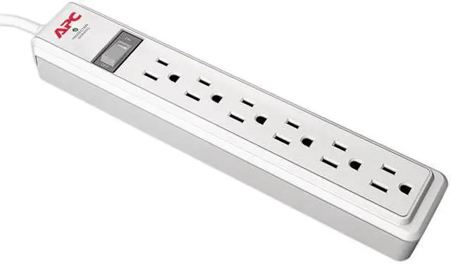 APC Essential SurgeArrest 6 Outlet 6 foot Cord, 120V - Newegg.com