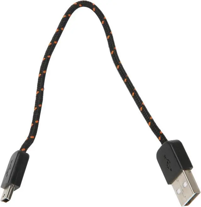Eagle Tech ET-CBUSB-BK 2-in-1 Portable USB cable w/CE device strap ...