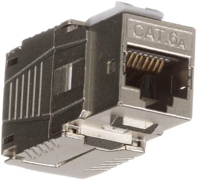 Panduit KJS6X88TC Keystone Shielded TP RJ45 Cat 6A TG Jack Module ...