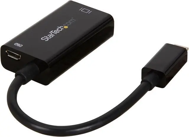 StarTech SLMPT2HD 6.60" Black SlimPort / MyDP to HDMI M-F Video Adapter ...