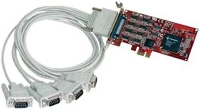 Comtrol Corporation 30126-4 RocketPort EXPRESS Quadcable DB9 Multiport ...