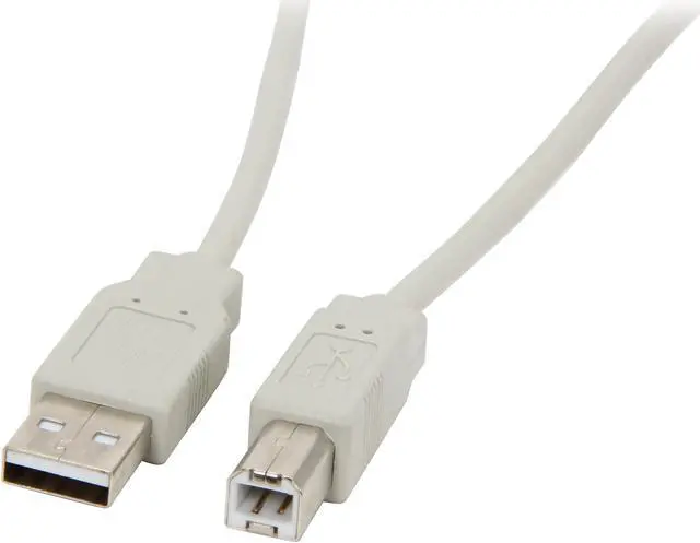 Kaybles USB-AB-10FT USB cable A/male to B/male in Beige Color - Newegg.com