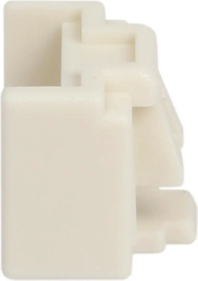 NTW NL-PBK50-WH net-Lock™ Locking RJ45 port/dust blocker with color ...