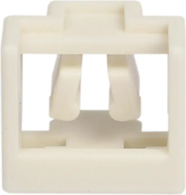 NTW NL-PBK50-WH net-Lock™ Locking RJ45 port/dust blocker with color ...