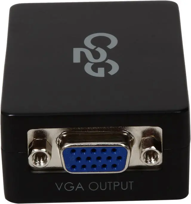 C2G 40724 Pro DVI-D to VGA Adapter Converter, Black - Newegg.com