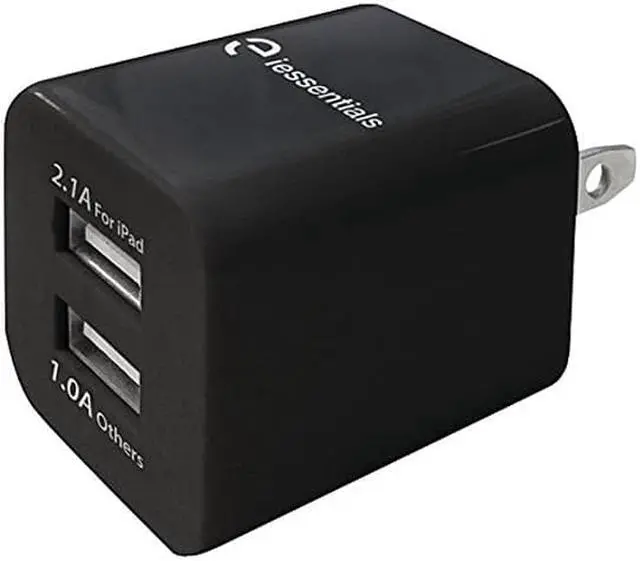 IESSENTIALS IE-ACP-2UC 3.4-Amp Dual USB Wall Charger - Newegg.com