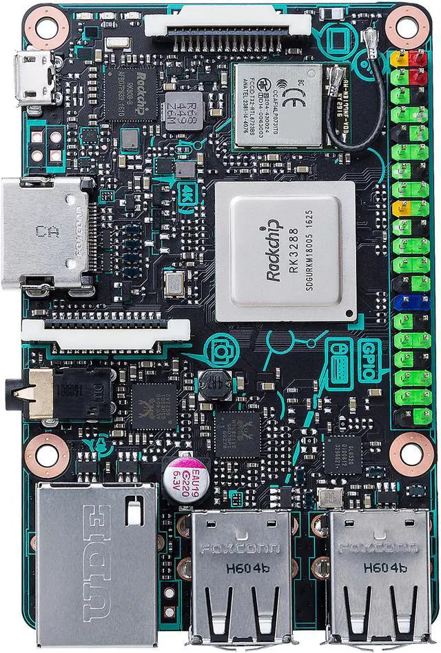 ASUS SBC Tinker Board RK3288 SoC 1.8 GHz Quad-Core CPU - Newegg.com