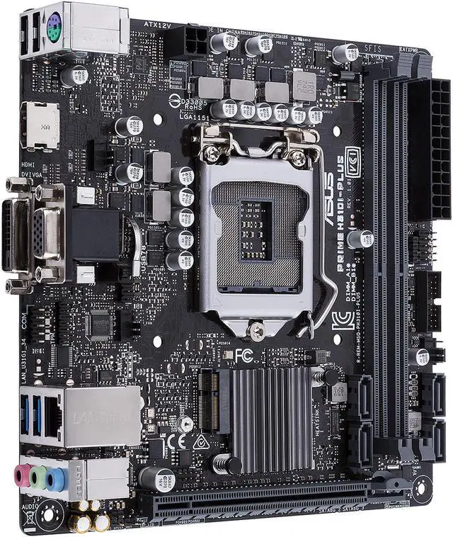 Open Box: ASUS PRIME H310I-PLUS/CSM LGA 1151 (300 Series) Mini ITX ...