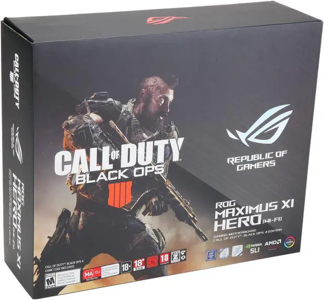 Open Box: ASUS ROG Maximus XI Hero Call of Duty Special Edition Z390 Gaming Motherboard LGA1151 ...