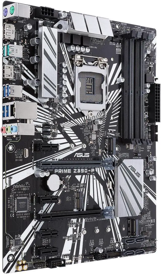 ASUS PRIME Z390-P/WF-LED GSI LGA1151 (Intel 8th and 9th Gen) ATX ...
