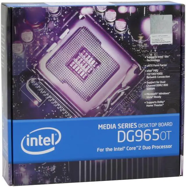 Intel BOXDG965OTMKR LGA 775 Micro ATX Intel Motherboard - Newegg.com