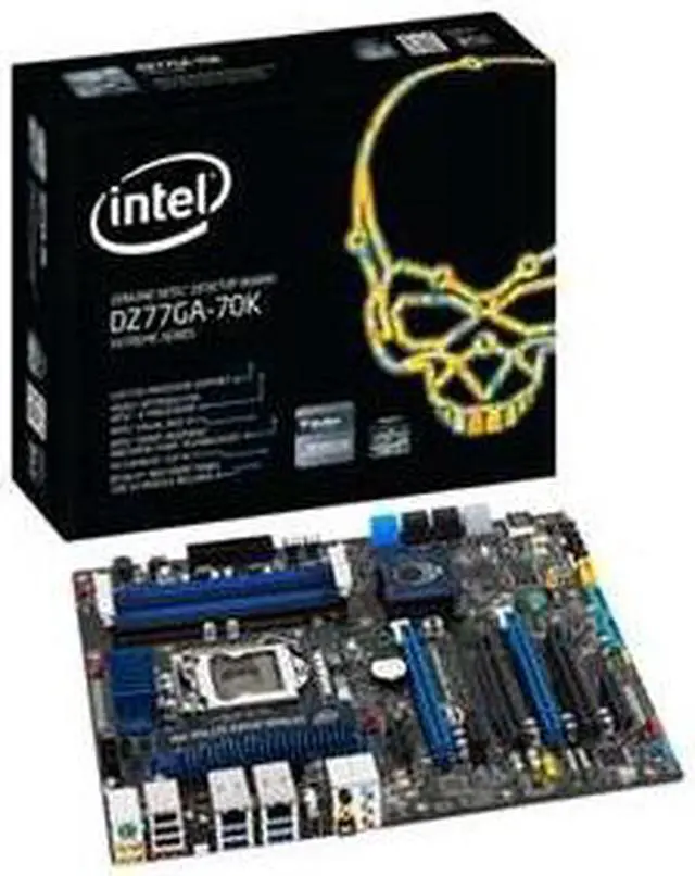 Intel Extreme DZ77GA-70K Desktop Motherboard - Intel Z77 Express ...