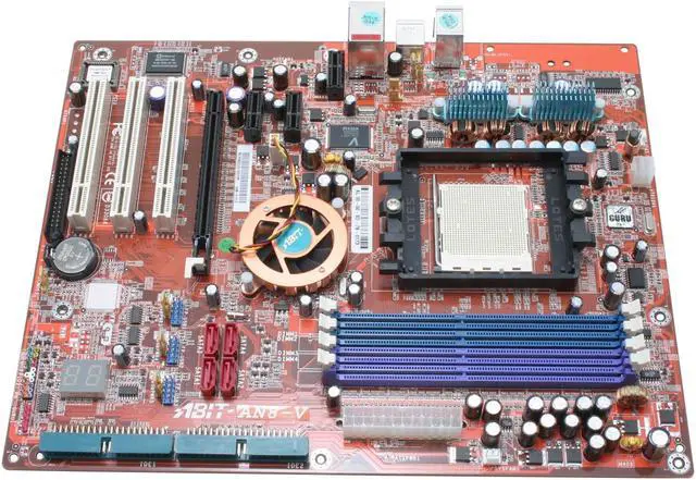 Open Box: ABIT AN8-V 939 ATX AMD Motherboard - Newegg.com