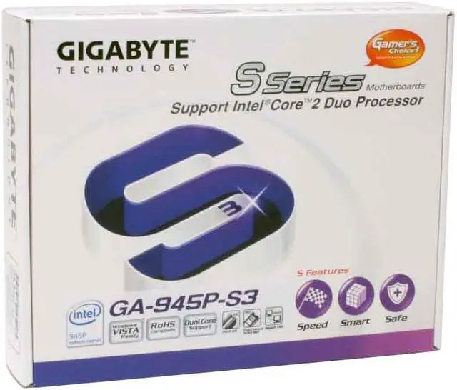 Open Box: GIGABYTE GA-945P-S3 LGA 775 ATX Intel Motherboard - Newegg.com