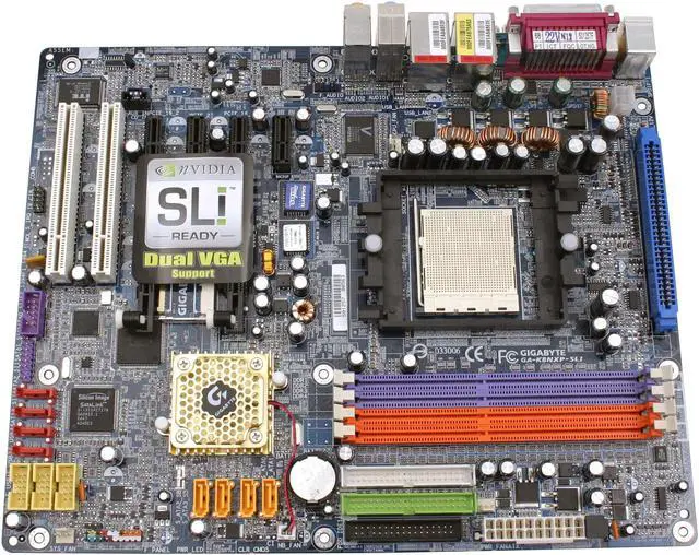 GIGABYTE GV-3D1 + GA-K8NXP-SLI ATX - Newegg.com
