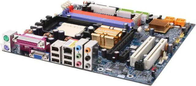 Open Box: GIGABYTE GA-K8N51GMF-9 939 Micro ATX AMD Motherboard - Newegg.com