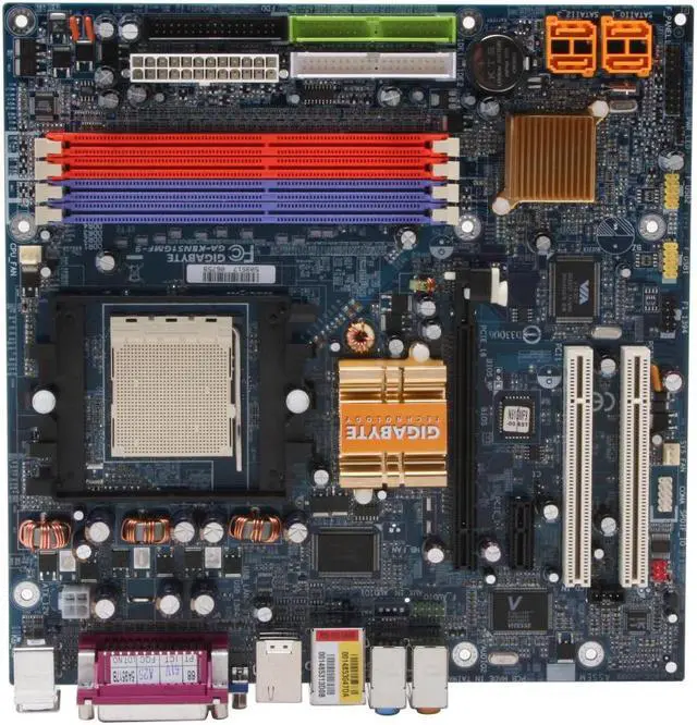 Open Box: GIGABYTE GA-K8N51GMF-9 939 Micro ATX AMD Motherboard - Newegg.com