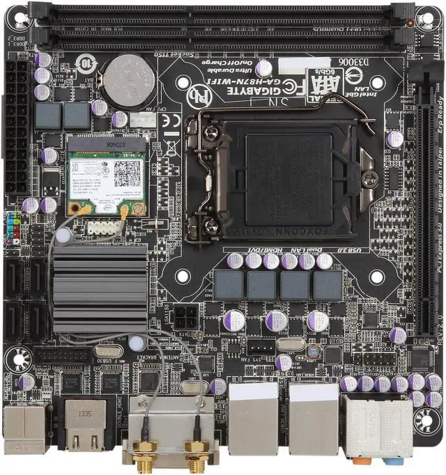 Used - Good: GIGABYTE GA-H87N-WIFI(rev. 2.0) Mini ITX Intel Motherboard - Newegg.com