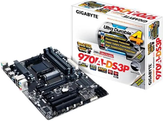 GIGABYTE GA-970A-DS3P AM3+ ATX AMD Motherboard - Newegg.com