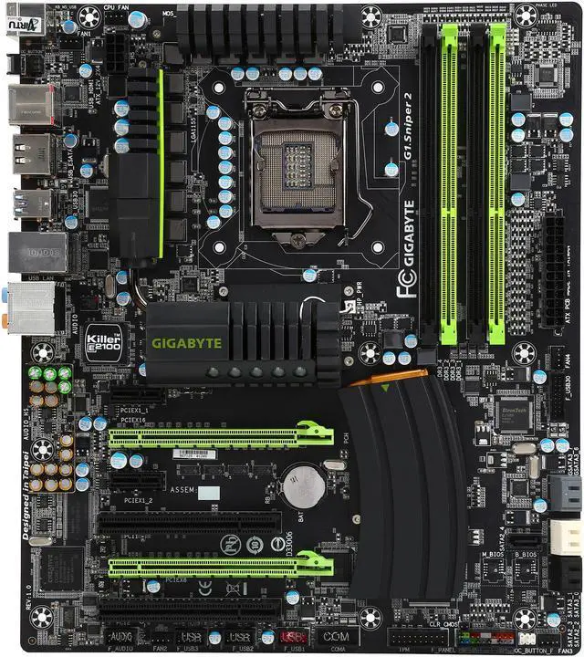 Refurbished: GIGABYTE GA-G1.SNIPER2 LGA 1155 Extended ATX Intel ...
