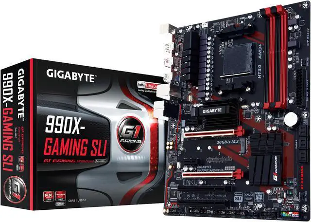 Open Box: GIGABYTE GA-970-Gaming SLI (rev. 1.0) AM3+/AM3 ATX AMD Motherboard - Newegg.com