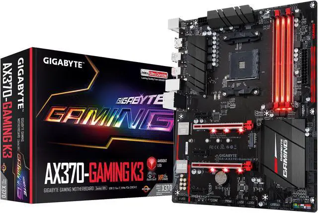 Open Box: GIGABYTE GA-AX370-Gaming K3 (rev. 1.0) AM4 ATX AMD Motherboard - Newegg.com