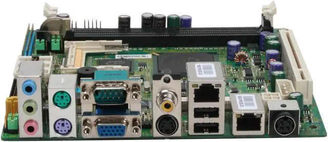 MSI MS-9801-020 AMD Geode LX800 (500Mhz) onboard 128K L2 cache Mini ITX ...