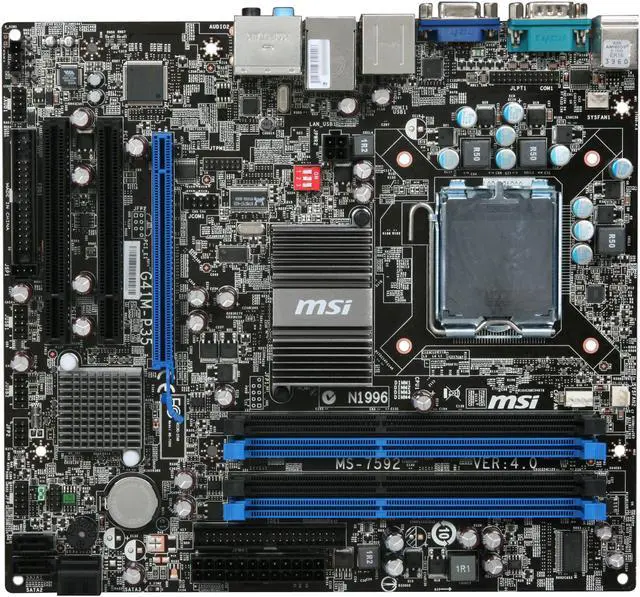 Open Box: MSI G41M-P35 LGA 775 Micro ATX Intel Motherboard - Newegg.com