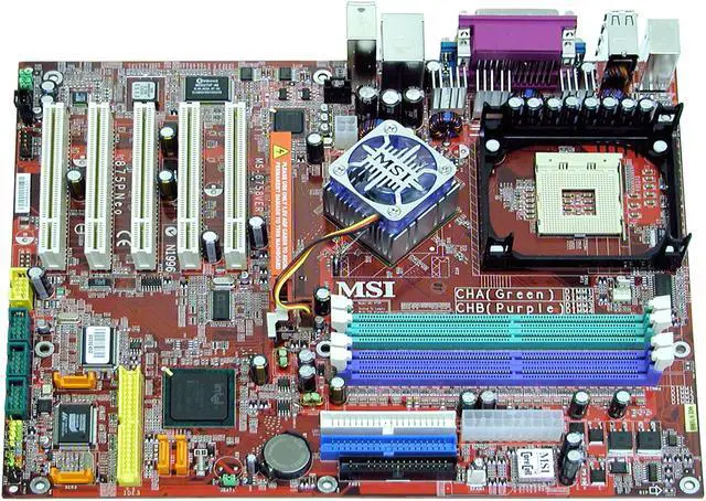 MSI Neo-FIS2R Socket 478 ATX Intel Motherboard - Newegg.com