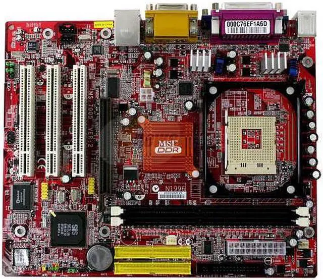 Open Box: MSI 651M-V Socket 478 Micro ATX Intel Motherboard - Newegg.com