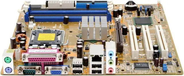 ASUS P5P800-VM LGA 775 Micro ATX Intel Motherboard - Newegg.com