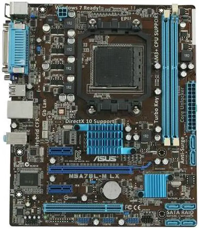Refurbished: ASUS M5A78L-MLX-PB-R AM3+ Micro ATX AMD Motherboard ...