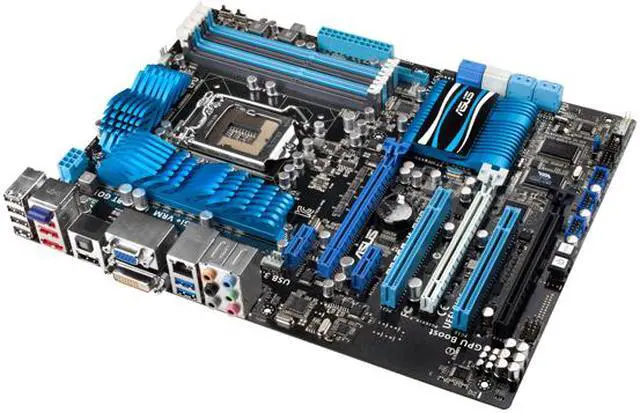Open Box: ASUS P8P67 PRO LGA 1155 ATX Intel Motherboard with UEFI BIOS ...