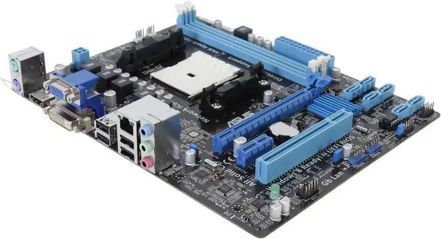 Open Box: ASUS A55M-A FM2 Micro ATX Native HDMI/DVI Outputs AMD ...