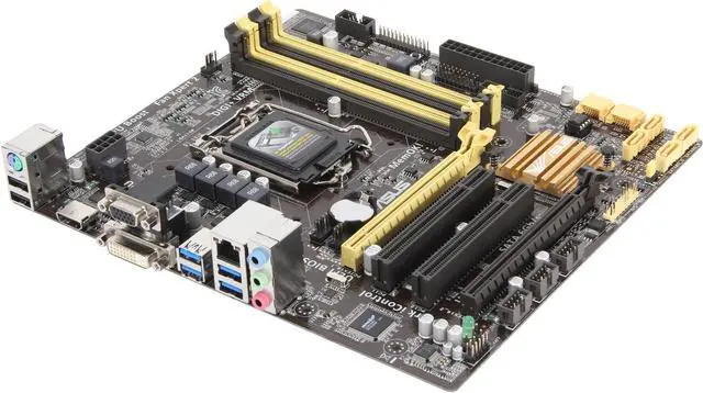 Refurbished: ASUS H87M-PLUS/CSM uATX Intel Motherboard Certified ...