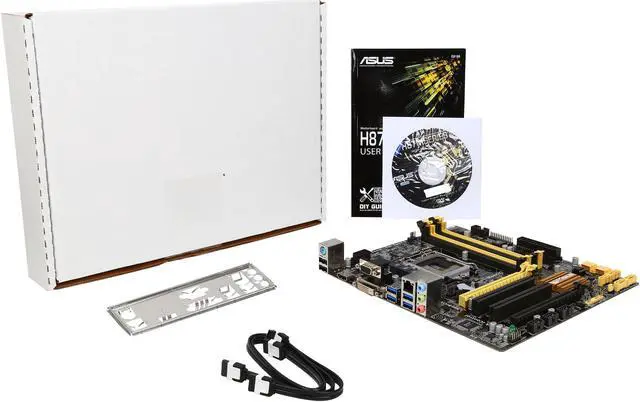 Refurbished: ASUS H87M-PLUS/CSM/C/SI-R LGA 1150 Micro ATX Intel ...