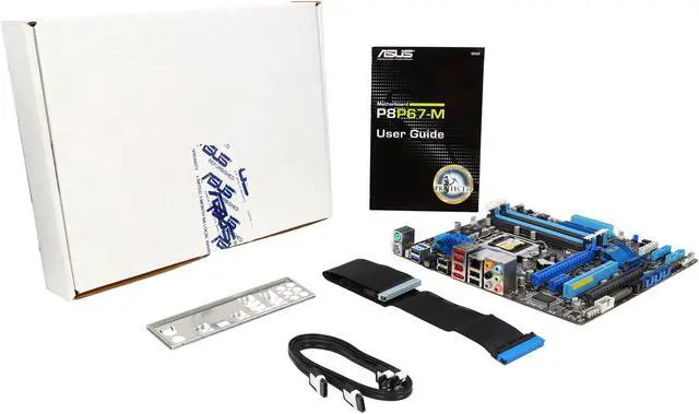 Refurbished: ASUS P8P67-M PRO-R LGA 1155 Micro ATX Intel Motherboard ...