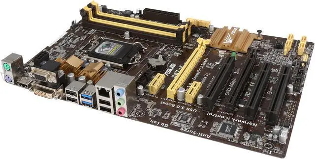 Refurbished: ASUS Z87-K-R ATX Intel Motherboard with UEFI BIOS ...