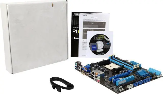 Refurbished: ASUS F1A55-M/CSM-R FM1 Micro ATX AMD Motherboard with UEFI ...