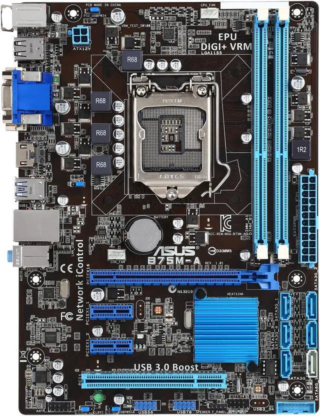 Refurbished: ASUS B75M-A-R LGA 1155 Micro ATX Intel Motherboard - Newegg.ca