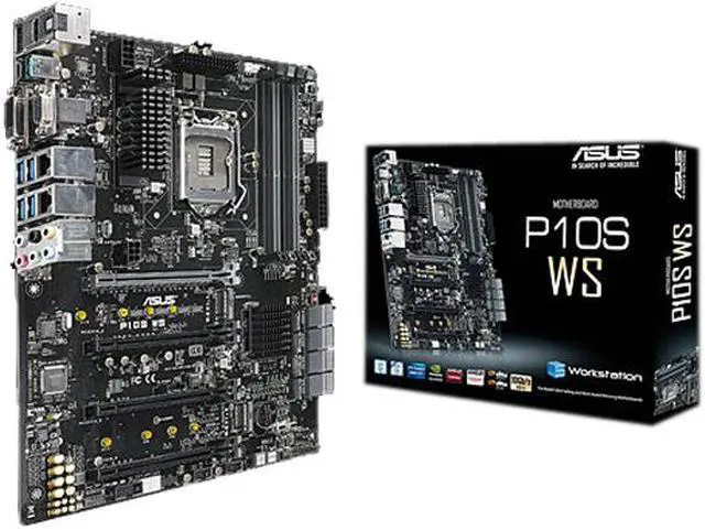 ASUS P10S WS LGA 1151 ATX Intel Motherboard - Newegg.ca