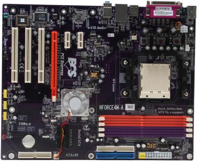 ECS NFORCE4M-A (V3.0) AM2 ATX AMD Motherboard - Newegg.com