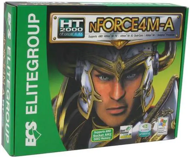 ECS NFORCE4M-A (V3.0) AM2 ATX AMD Motherboard - Newegg.com